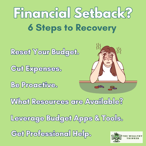 Financial Setback? The 6 Critical Steps to Help You Recover - The ...