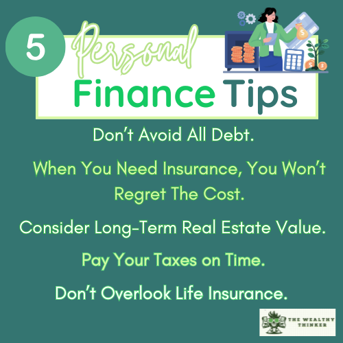 The 5 Areas of Personal Finance: The Most Important Things You Should ...