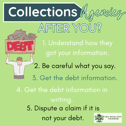 8 Important Things to Do if Collections Agencies Are After You - The ...